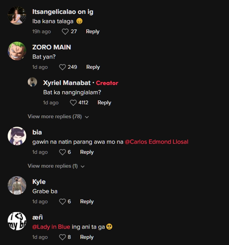 Xyriel Manabat Finally Reveals her Boyfriend; Responds to Netizen Telling her "Ba’t yan?"