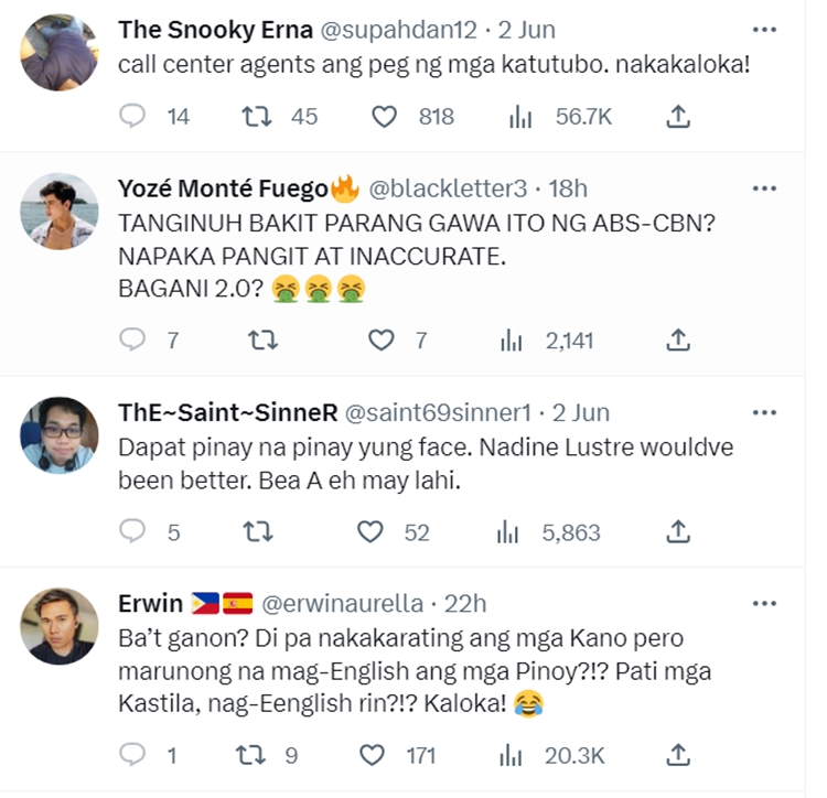 Bea Alonzo Criticized for Her Portrayal as a 'Native Princess' in 1521