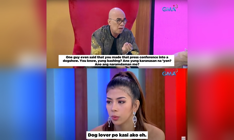 Herlene Budol on 'Dogshow' Q&A at Miss Grand PH 2023: "Dog lover po kasi ako eh"