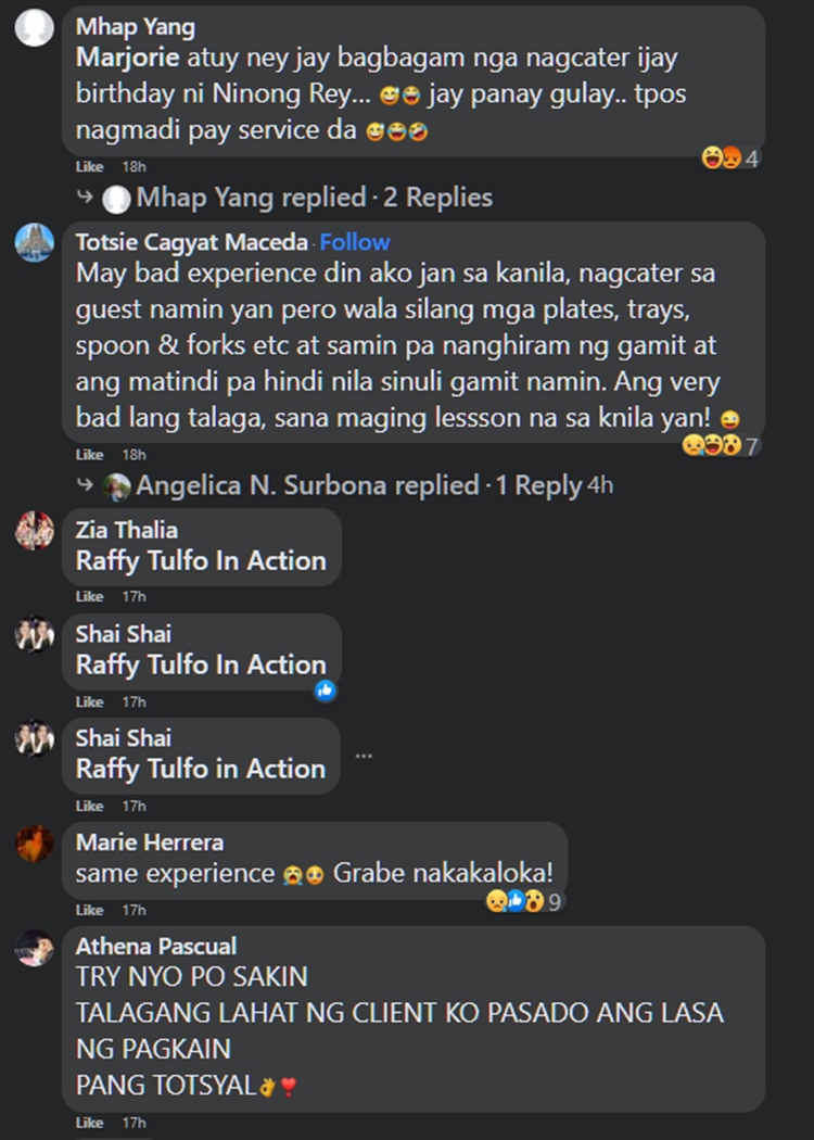 Vlogger Faces Backlash Over Catering Service Complaint