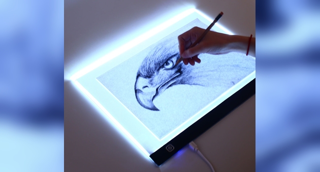 SHOPEE BUDOL FINDS - A3 Mini LED Light Drawing Tracing Board (Features ...
