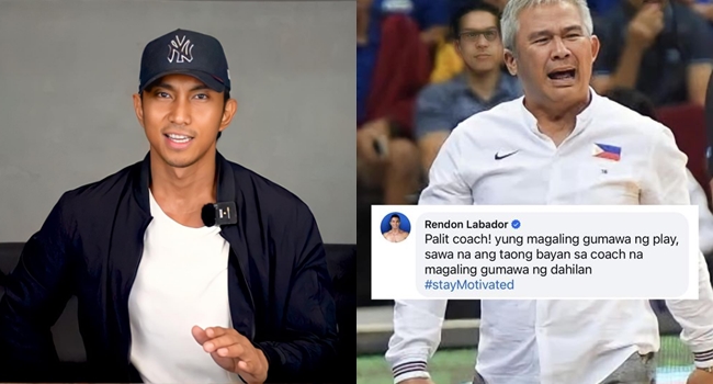 Rendon Labador Criticizes Coach Chot Reyes After Gilas Pilipinas' Loss ... Rendon Labador Criticizes Coach Chot Reyes After Gilas Pilipinas' Loss ...
