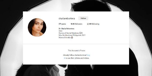 Shaila Rebortera Sets Instagram Account To Private | Newspapers