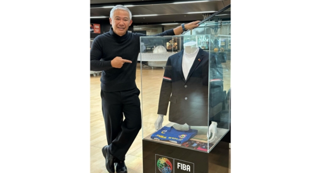 Chot Reyes's Suit on Display at FIBA Museum | Newspapers