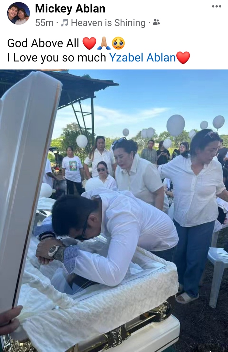 Janna Dominguez and Mickey Ablan's Daughter Yzabel Ablan Laid to Rest | Newspapers