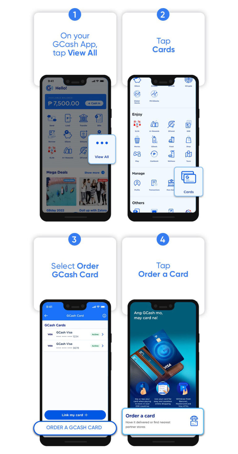 How To Order New GCash Card Powered By Visa Through GCash App? | Newspapers