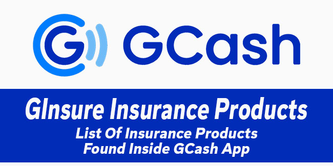 GInsure Insurance Products — List Of Insurance Products Found Inside ...