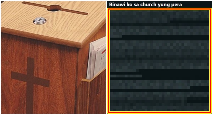“Binawi ko sa Church ‘yong pera” Issue Surfaced Online | Newspapers