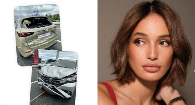 Sarah Lahbati and Her New Car Involved in an Accident | Newspapers