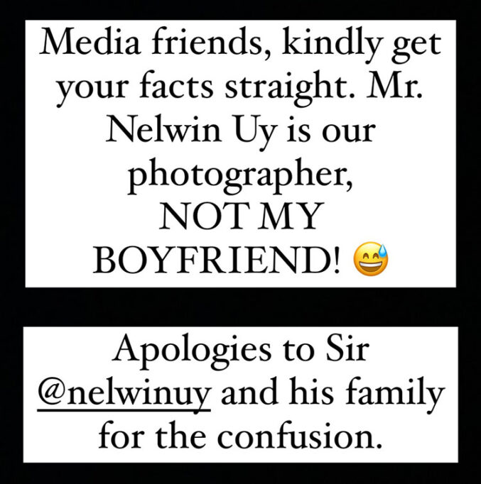 Venus Raj Clarifies Nelwin Uy Is Not Her Boyfriend | Newspapers