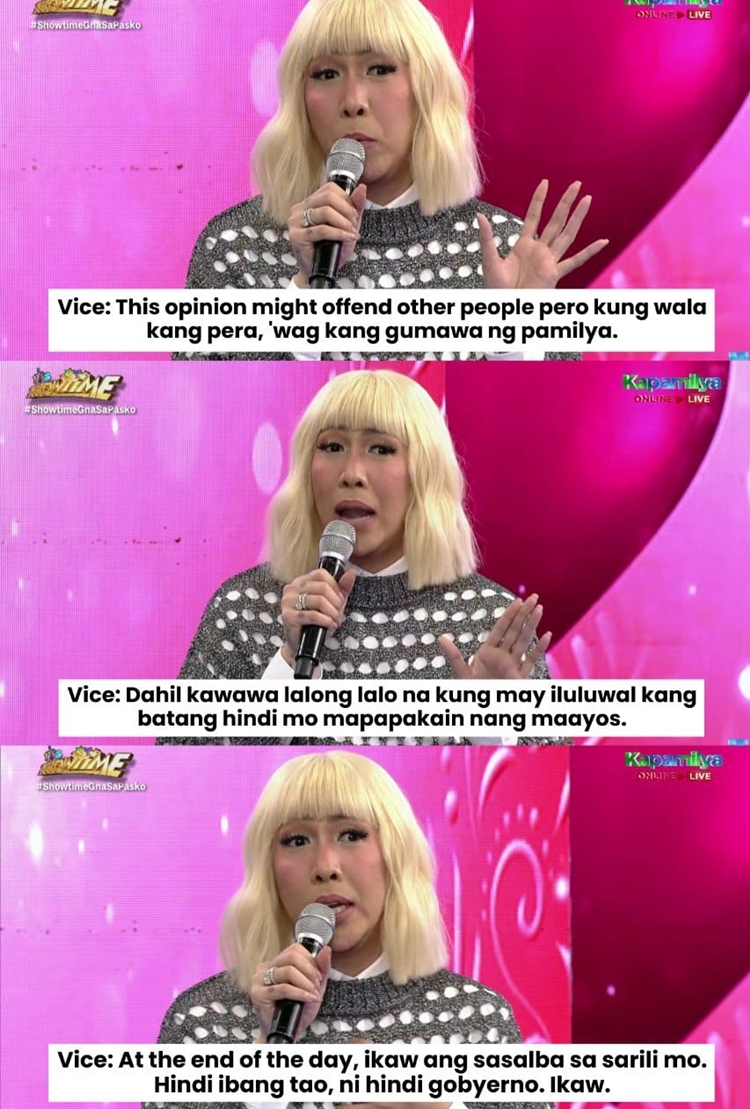 Vice Ganda Shares Opinion About Starting a Family | Newspapers