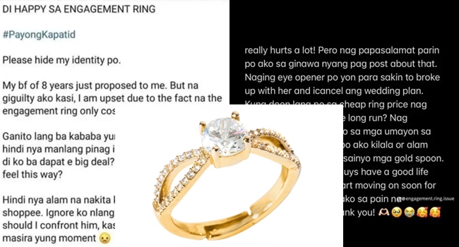 299 Engagement Ring - Alleged Guy Behind the Issue Speaks Up | Newspapers