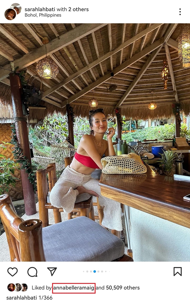 Annabelle Rama Speaks About "Liking" Sarah Lahbati's IG Post | Newspapers