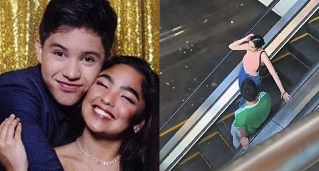 KyleDrea - Kyle Echarri and Andrea Brillantes Spotted Together in BGC ...