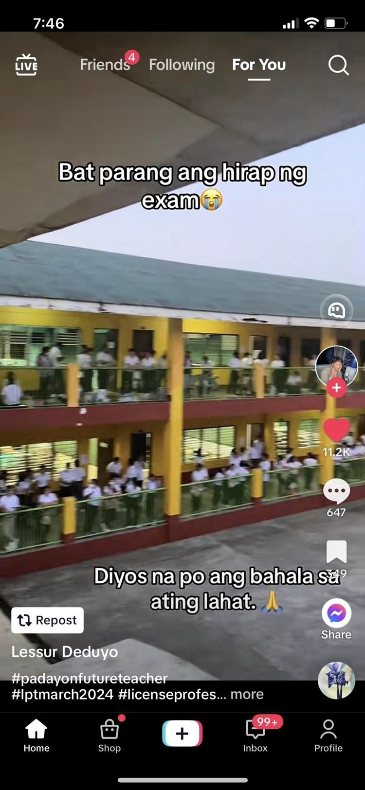 LET is "one of the Basic Board exam" According to a Basher | Newspapers