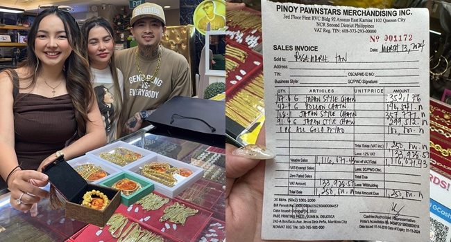 Rosmar Tan Buys Gold From Boss Toyo Amounting to P1,250,000 | Newspapers