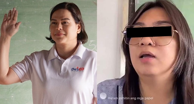 Sara Duterte: No Penalties for Teacher in Viral Video Scolding Students | Newspapers