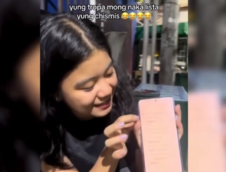 Group of Friends Creates Organized Gossip Topics Through "Chismis List ...