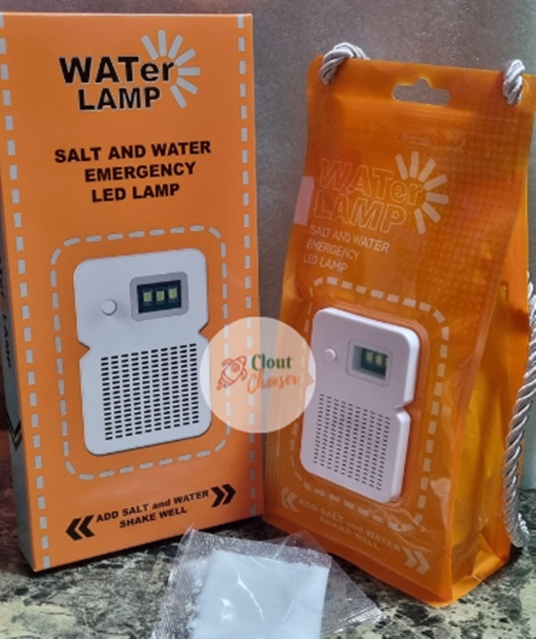 SHOPEE BUDOL FINDS - Portable Salt Water Lamp (Features, Specs & Price ...
