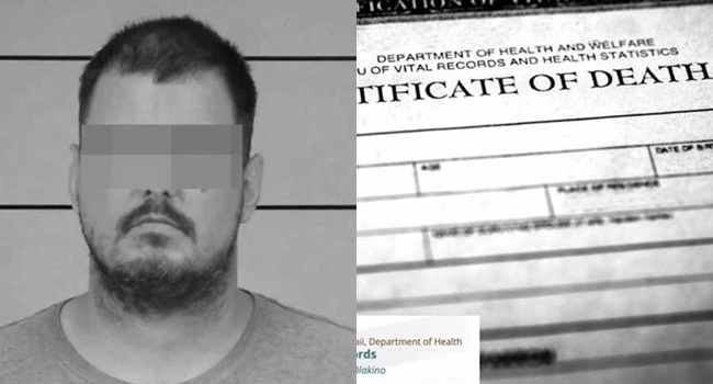 Man Fakes His Death Certificate to Avoid Supporting His Ex-Wife ...