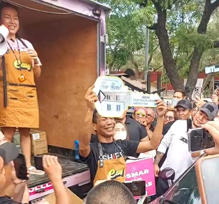 Diwata Receives a House and Lot, 1 Million Pesos from Rosmar Tan ...