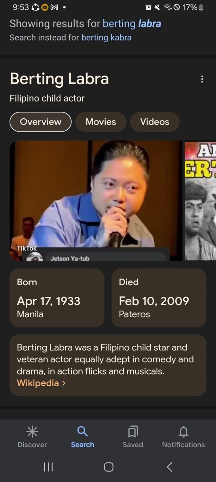 Jake Zyrus Tops Google Search Results for Berting Labra | Newspapers