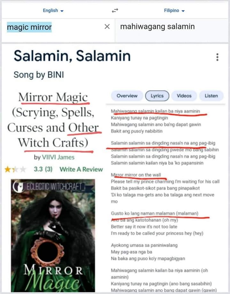 Religious Netizen Describes ‘Salamin, Salamin’ by BINI as Witchcraft ...