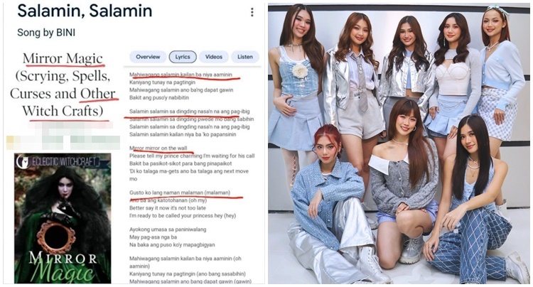 Religious Netizen Describes ‘Salamin, Salamin’ by BINI as Witchcraft ...
