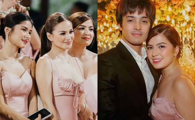 Alexa Ilacad Shares Photos at Carlo Aquino, Charlie Dizon's Wedding ...
