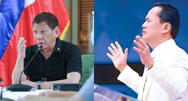 Rodrigo Duterte Criticizes Police Raid on Quiboloy's Properties ...