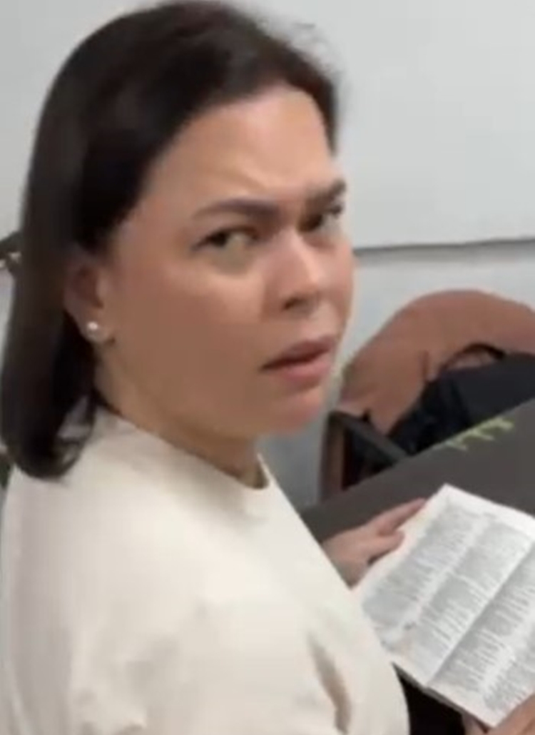 VP Sara Duterte Explains 'Cut' on Her Neck | Newspapers