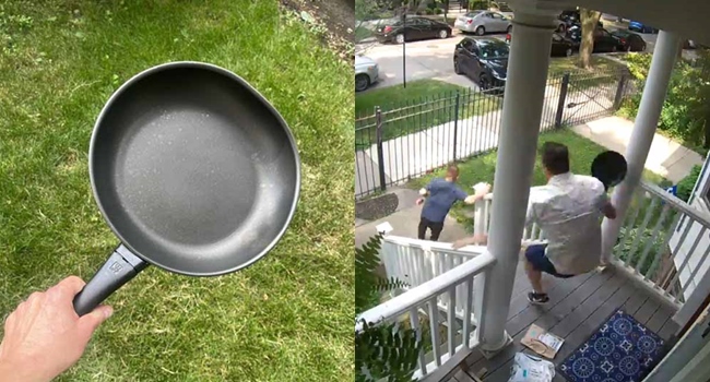 Homeowner Stops Burglary Using a Frying Pan | Newspapers