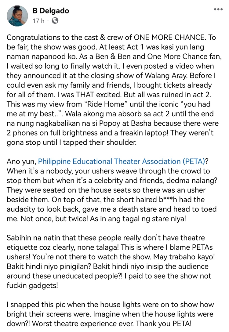 Theatergoer Calls Out PETA for Allowing Celebrity and Friends to Use ...