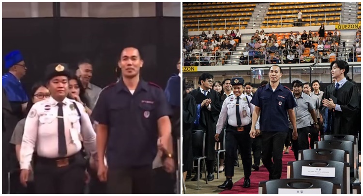 UST Support Staff Marches w/ Graduates During Graduation Rites | Newspapers