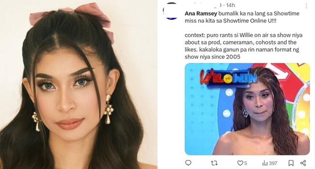 Former 'Showtime Online U' Host Ana Ramsey Assures Netizens She's Happy ...