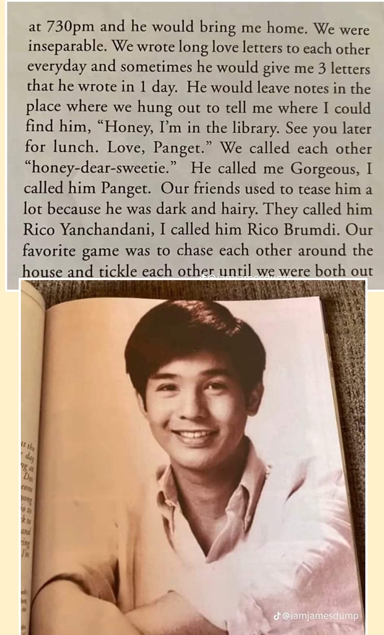 Rico Yan's First Love Tricia Sandejas Shares Their Story | Newspapers