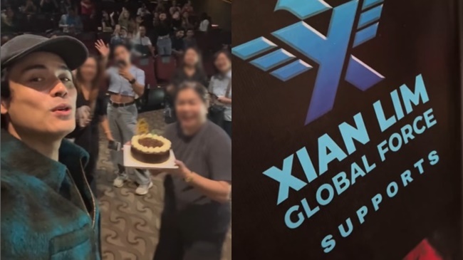 Xian Lim Grateful for Movie Block Screening by his Fans & Supporters ...