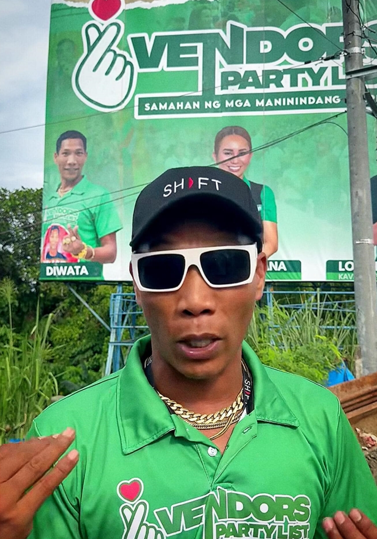 Diwata Shows Off His Billboard with a Partylist | Newspapers