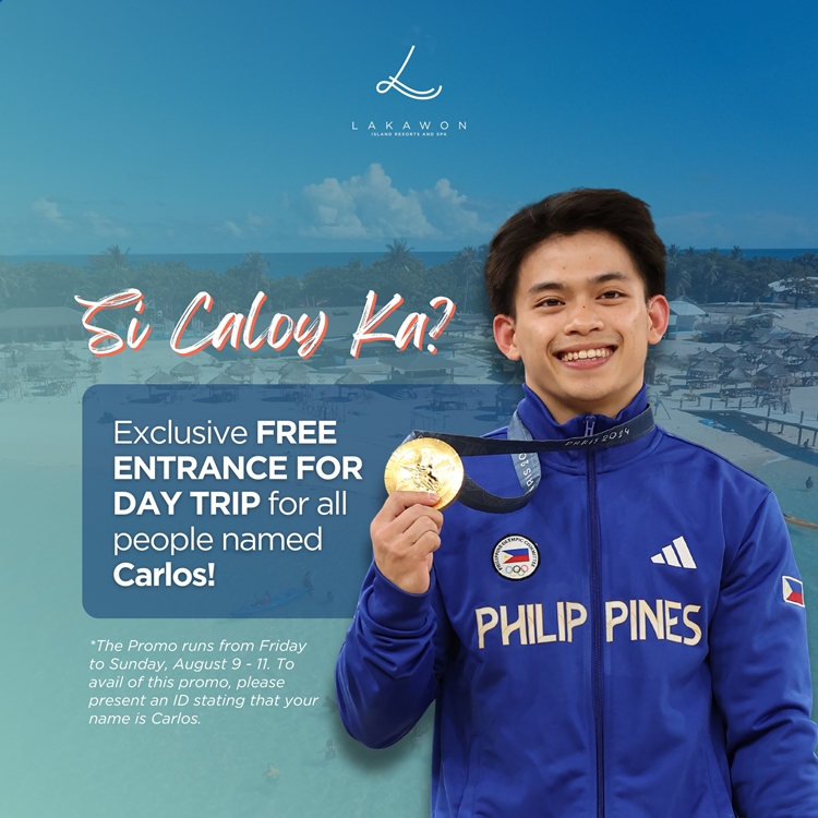 Lakawon Island Resort Offers Free Day Trip Entrance to People Named ...