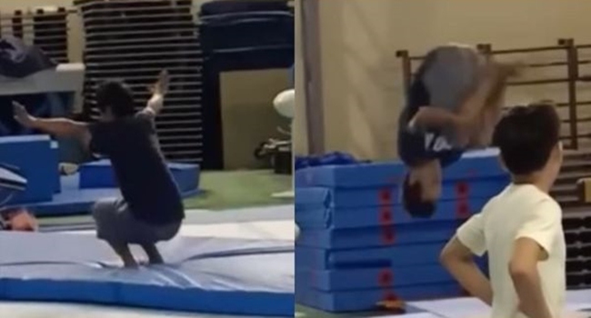 Mark Andrew Yulo Shows His Talent in Gymnastics | Newspapers