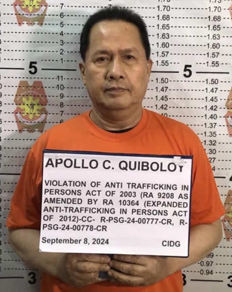 DILG Secretary Benhur Abalos Shares Unblurred Mugshots of Quiboloy ...