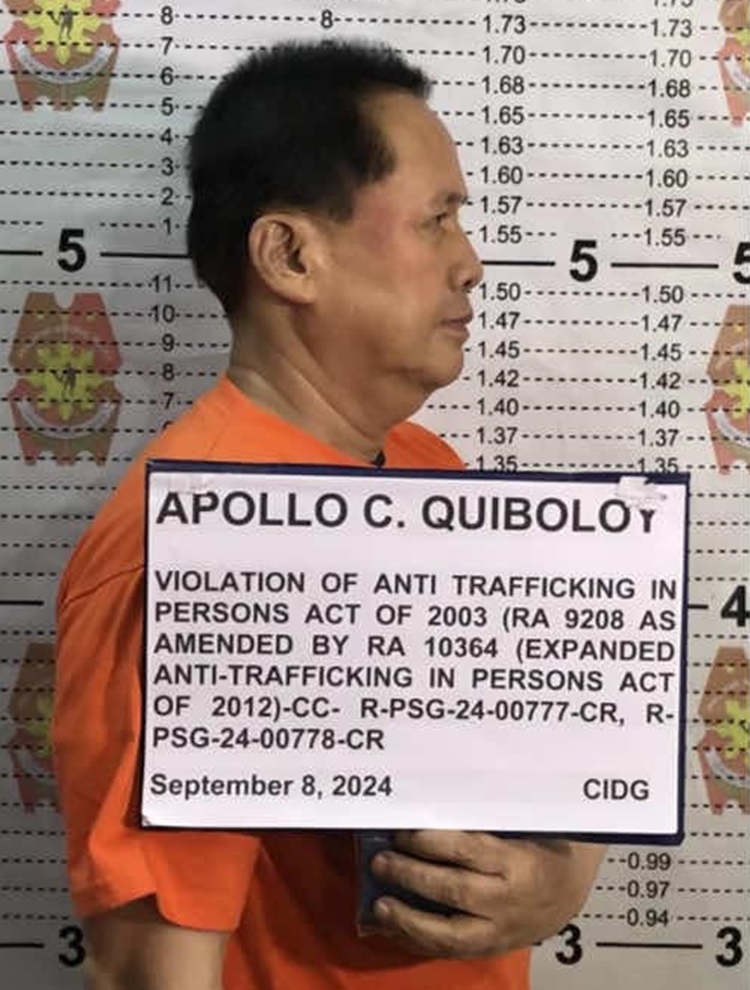 DILG Secretary Benhur Abalos Shares Unblurred Mugshots of Quiboloy ...