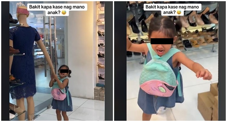 Mother Shares Video of Daughter Crying After Mannequin's Hand Falls Off ...