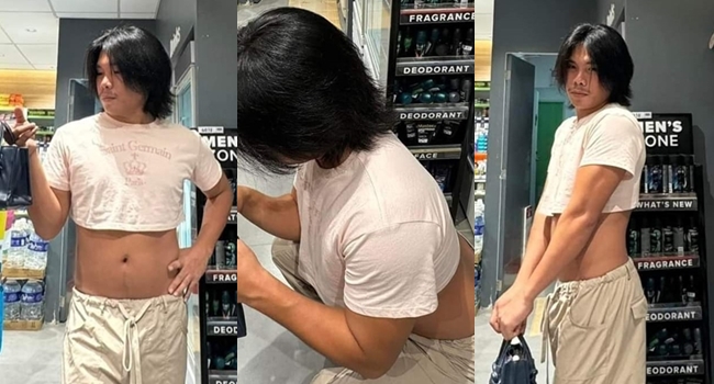 Boy Tapang Wears a Crop Top; 'Blames' Carlos Yulo | Newspapers