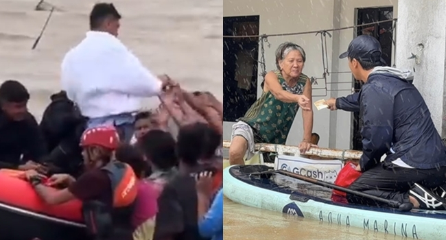 CamSur Cong. LRay Villafuerte Distributes Cash to Flood Victims Instead ...