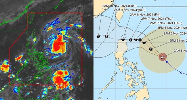 Bagyong Marce Latest Update According to PAGASA (November 5, 2024 ...