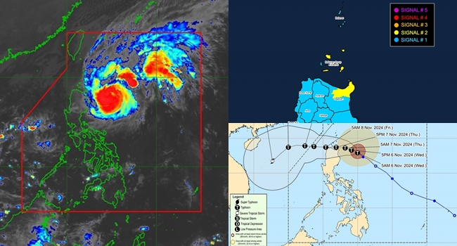 Bagyong Marce 8 AM Update (November 6, 2024) | Newspapers