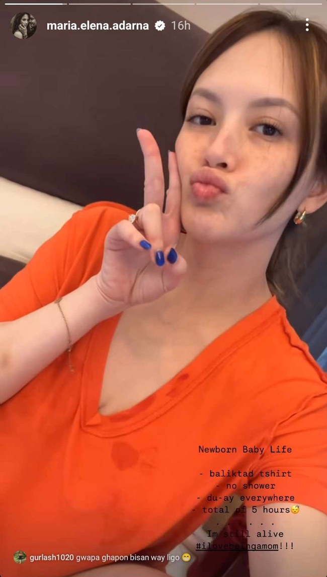 Ellen Adarna Shares Relatable Post About Her "Newborn Baby Life ...