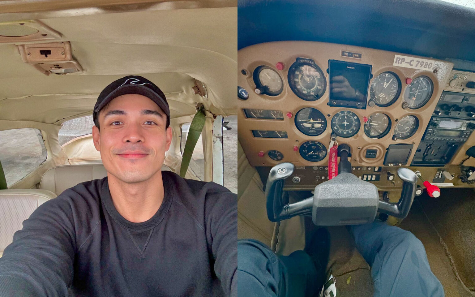Xian Lim Successfully Takes First Flight In Pilot's Seat | Newspapers