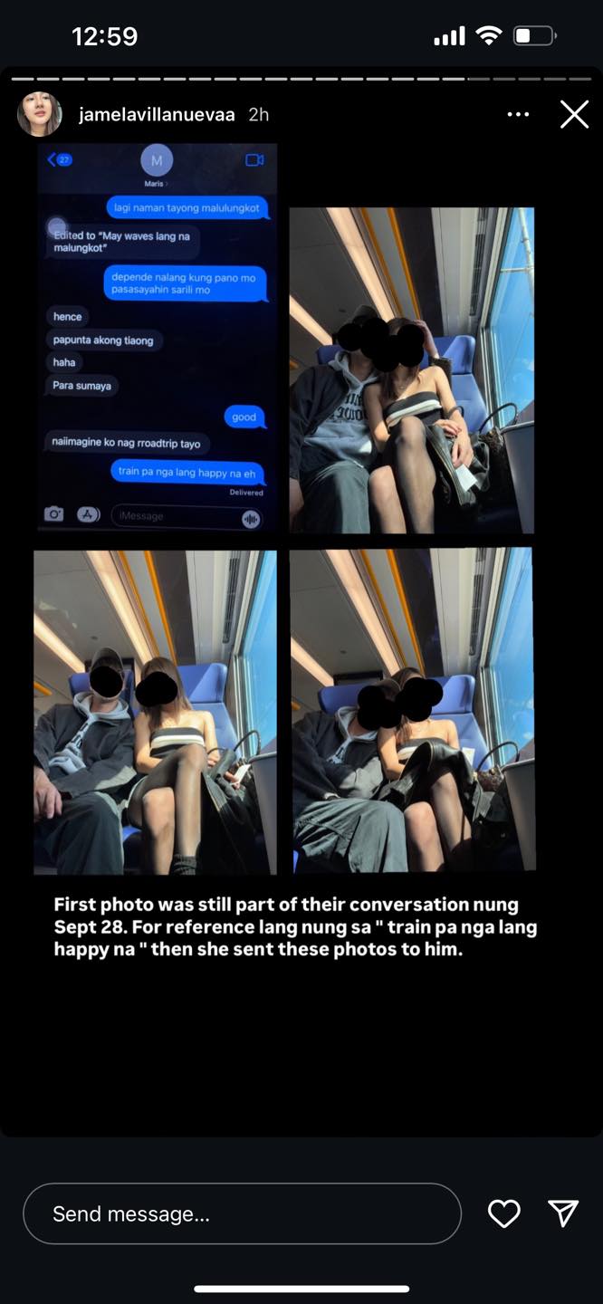 Anthony Jennings' Ex-Girlfriend Jamela Villanueva Posts Alleged "Betrayal" by Actor w/ Maris ...